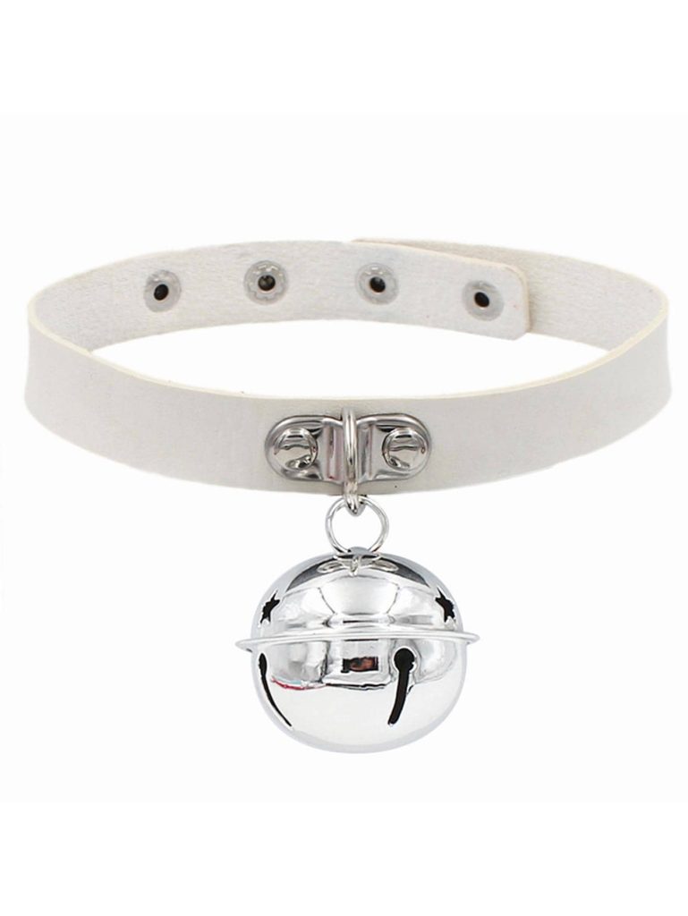 BELL CHOKER - White - Sexy Curves